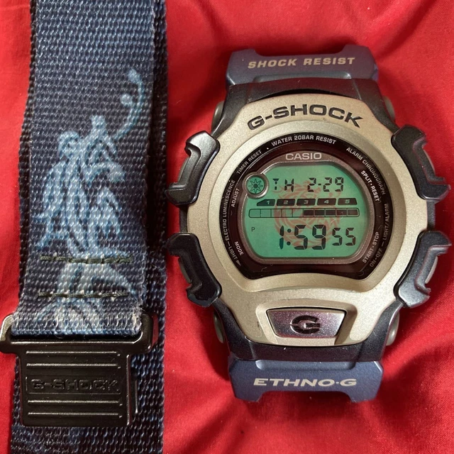 OROLOGIO DIGITALE CASIO G-SHOCK Limitato ETHNO-G DW-004 Funzionamento ...