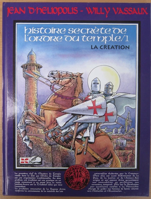 BELLE RÉ-ÉD. 1994 HISTOIRE SECRETE DE L ORDRE DU TEMPLE/1 par Willy ...