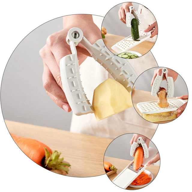 2 PCS SLICER Guard Mandolin Safety Holder Vegetable Hand Food £9.98 ...