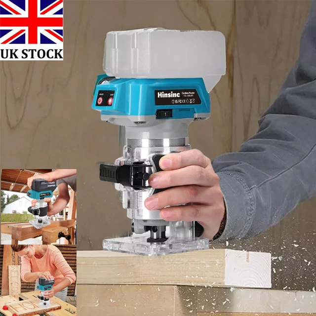 BRUSHLESS CORDLESS ELECTRIC Hand Trimmer Router Laminate For Makita 18V ...