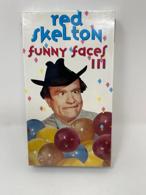 RED SKELTON FUNNY Faces III New Sealed VHS Tape 1997 P1 £3.55 - PicClick UK