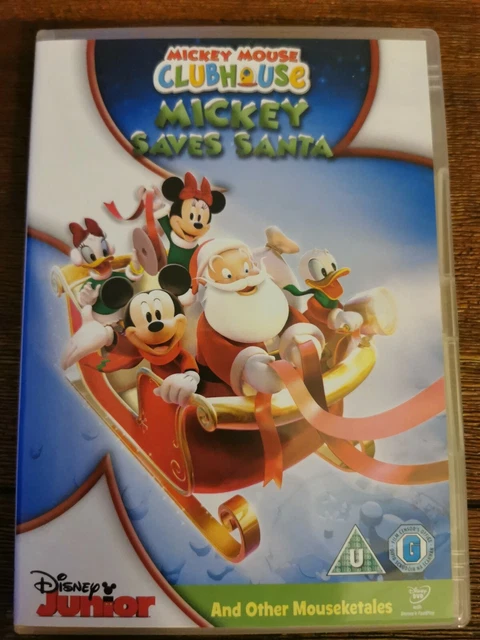 MICKEY MOUSE CLUBHOUSE - Mickey Saves Santa (DVD, 2007) Region 2 Free ...