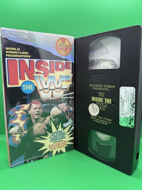 INSIDE THE WWF VHS COLISEUM VIDEO wrestling BRET HART YOKOZUNA SHAWN ...
