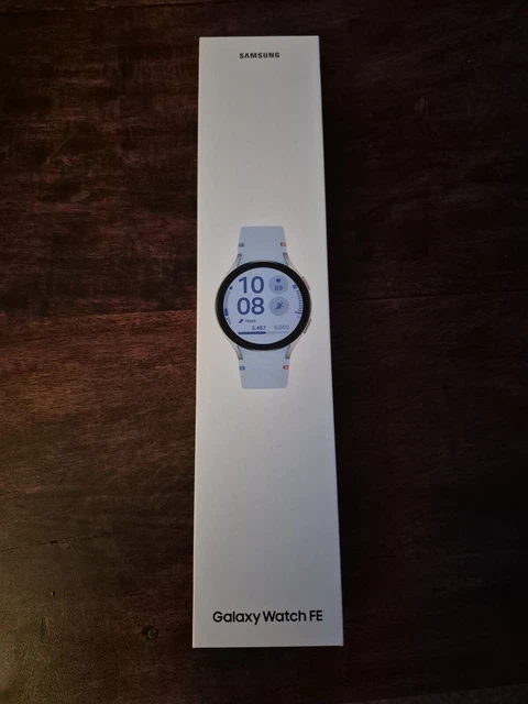 SAMSUNG GALAXY WATCH FE 40mm Silver BRAND NEW Unopened Sealed £79.99 ...