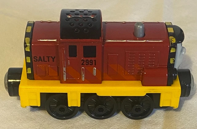 MATTEL THOMAS THE Tank Engine Take Along Engine Talking Salty 2002 £7. ...