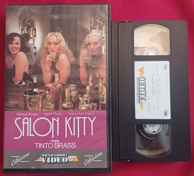 SALON KITTY / Italian Vhs / Montadori Label / Branded Box / Tinto Brass ...