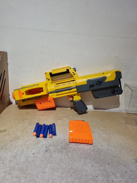 NERF N-STRIKE DEPLOY CS-6 Transforming Pump Action Blaster Dart £8.50 ...