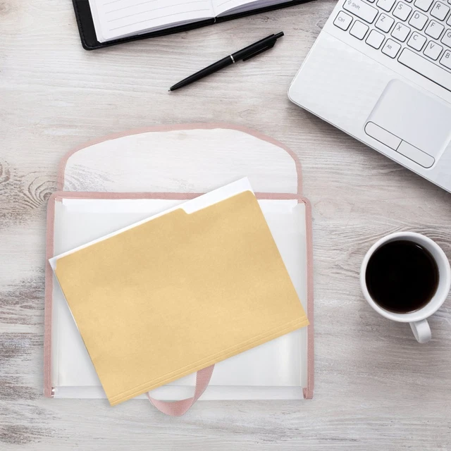 EXPANDING FILES FOLDER Accordion Binder File Organizer Document ...