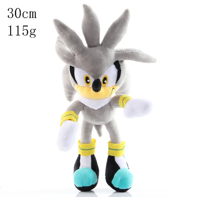 SONIC THE HEDGEHOG Plush Gray Sonic Mouse 30cm £10.32 - PicClick UK