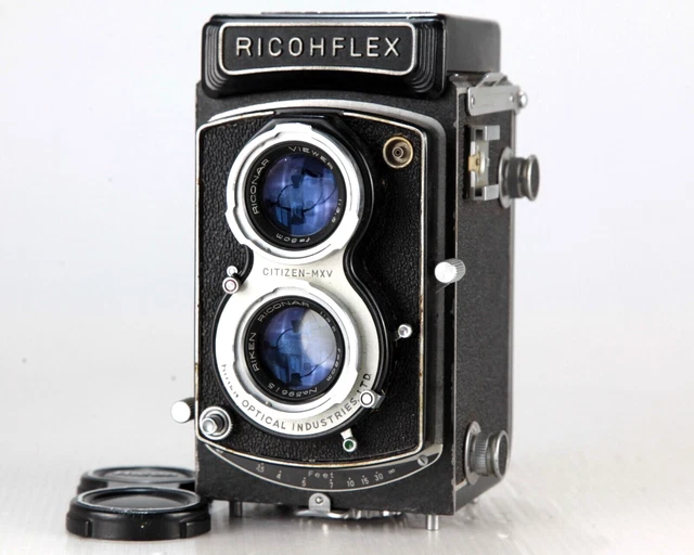 APPAREIL PHOTO TLR film Rikenar Ricoh Ricohflex neuf dia 6x6 Rikenar 80 ...