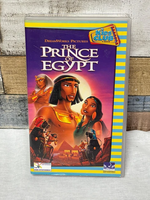 THE PRINCE OF Egypt 1999 On VHS Video Cassette Tape £19.99 - PicClick UK