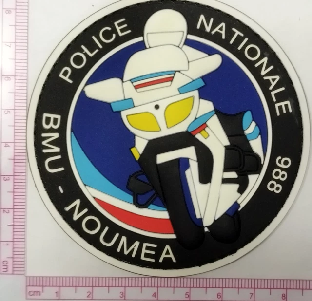 ECUSSON POLICE GENDARMERIE Patch Badge Bmu Moto Nouvelle Caledonie Bmo ...