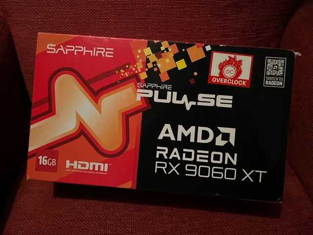 SAPPHIRE RADEON RX 9060 XT OC PULSE 16GB GDDR6 Graphics Card, RDNA4 ...