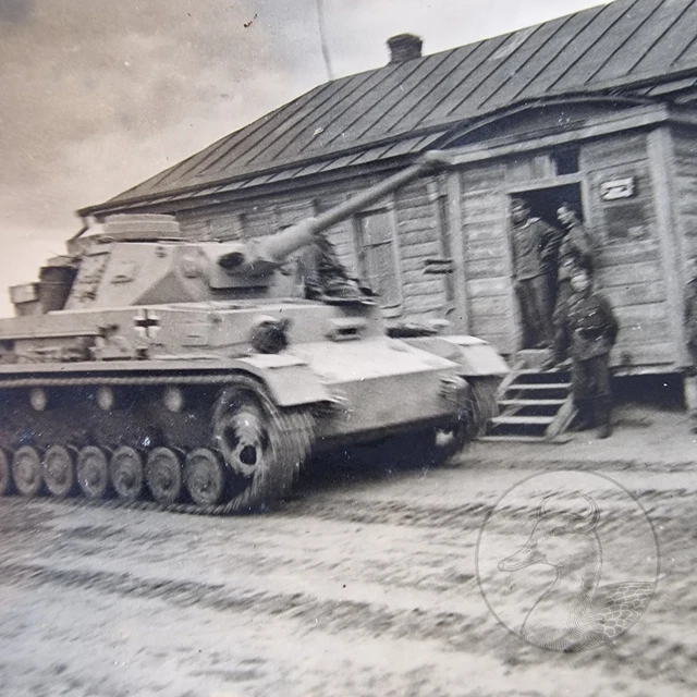 FOTO 2WK WEHRMACHT Panzer 4 PzKpfw IV Tank Panzerkampfwagen [D9] EUR 10 ...