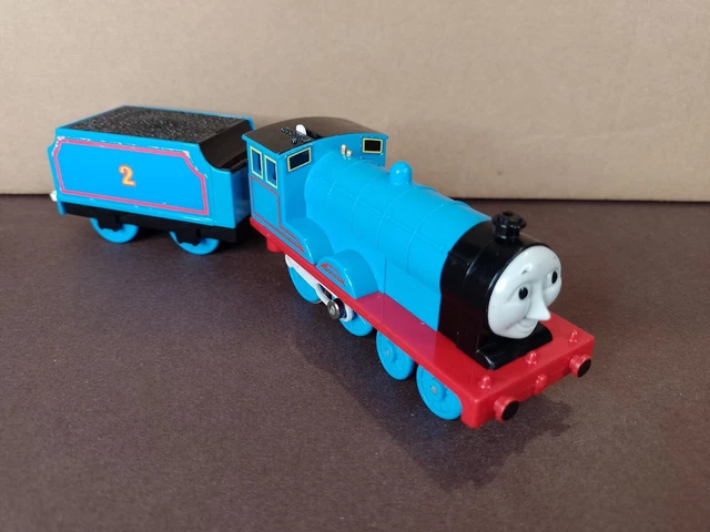 EDWARD AND LINKED Tender - Tomy Trackmaster - Tested & Working - Thomas ...