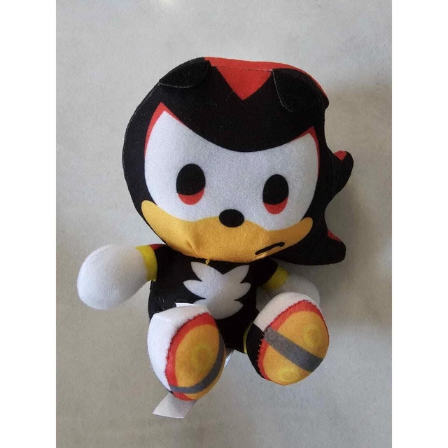 SONIC THE HEDGEHOG 5" Shadow Black Doll Plush Toy Stuffed Animal Video ...