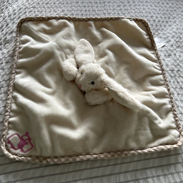JOMANDA CREAM BUNNY Rabbit Comforter Blankie Soother Baby Soft toy £10. ...