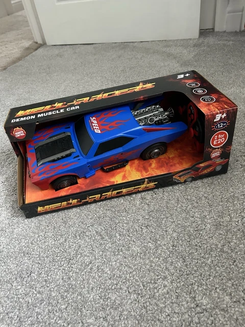 HELL RACERS DEMON Muscle Car RC Remote Control Toy Car 3+ Kids Gift ...
