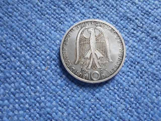 GEDENKMÜNZE 10 DM - 50 JAHRE MAHNUNG ZU FRIEDEN UND VERSÖHNUNG - 1995 EUR 6,00 - PicClick DE