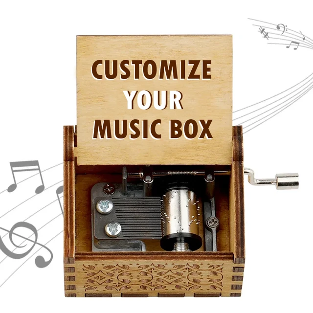 MUSIC BOX CARILLON Customize Custom Personalizza Incisione Engraved ...