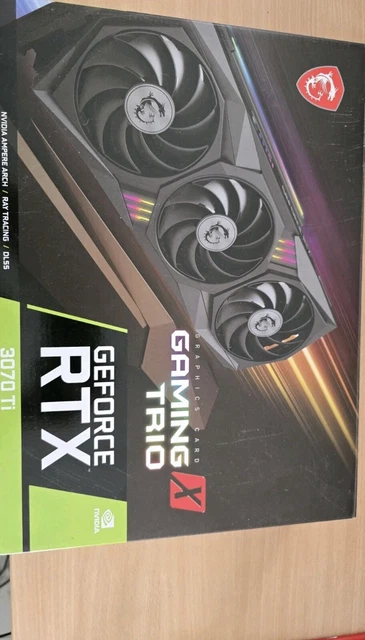 MSI GEFORCE RTX 3070 Ti GAMING X TRIO 8GB GDDR6X Graphics Card £323.93 - PicClick UK