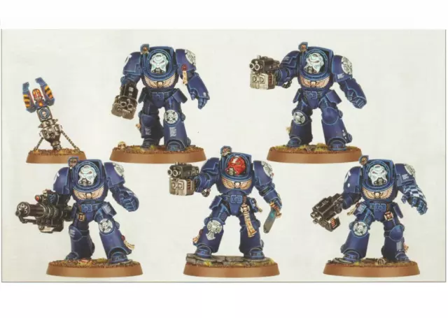 TERMINATOR SQUAD Terminator Trupp Space Marines Leviathan Box Warhammer ...