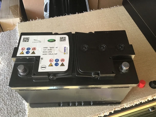 GENUINE LAND Rover / Jaguar AH52 - 10655 - AC 12volt -80ah- 800A ...