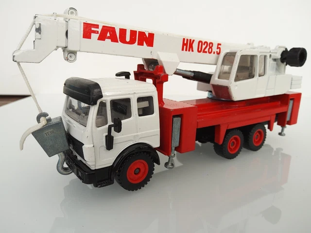 SIKU LKW Mercedes Benz SK Faun Autokran Kranwagen EUR 30,50 - PicClick DE