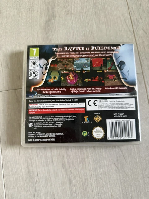 LEGO HARRY POTTER Years 5 to 7 Nintendo DS Game With Box And Manual £4. ...