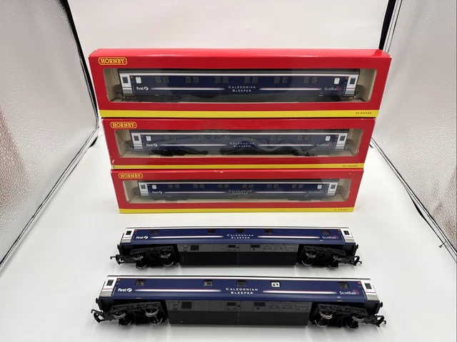 HORNBY 5X CALEDONIAN Sleeper Mk3 Coaches First Scotrail £179.95 ...