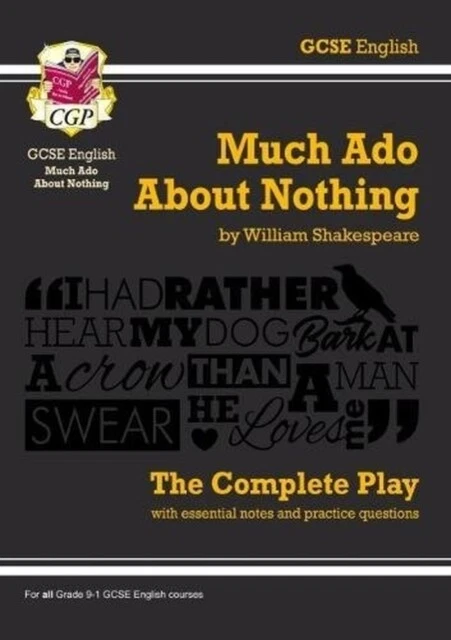 MUCH ADO ABOUT Nothing - The Complete Play with... - Livraison gratuite ...