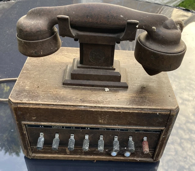 VINTAGE TELEPHONE (INTERCOM System,Switchboard ) For Display or Prop ...