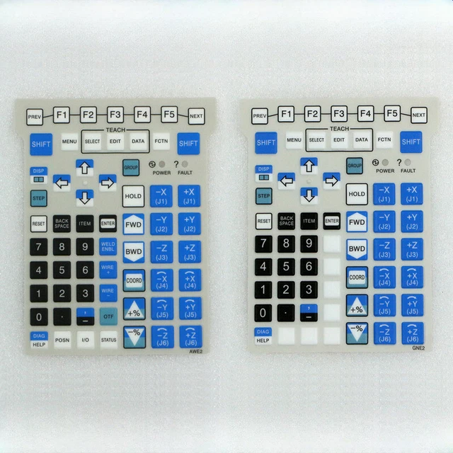 MEMBRANE KEYPAD OVERLAY for Fanuc teach pendant A05B-2518-C202ESW AWE2 ...