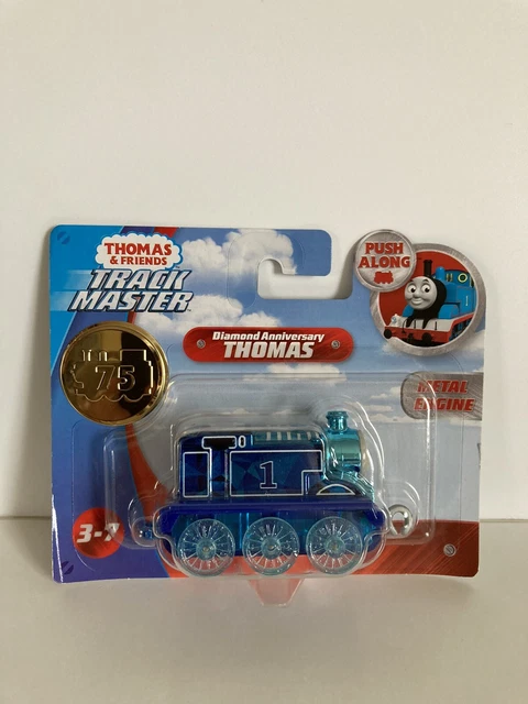 THOMAS & FRIENDS Trackmaster Push Along Engine Diamond Anniversary ...