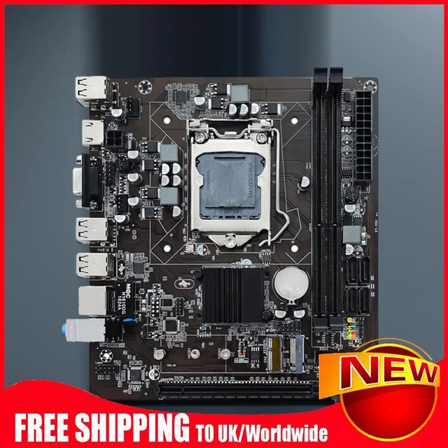 H61 M-ATX MAINBOARD 1600MHz RAM 16GB Motherboard Set SATA2.0 LGA1155 for I3 2130 £32.27 ...