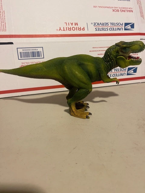 SCHLEICH T-REX TYRANNOSAURUS Dinosaur Figure D-73527 Moving Jaw £11.74 ...