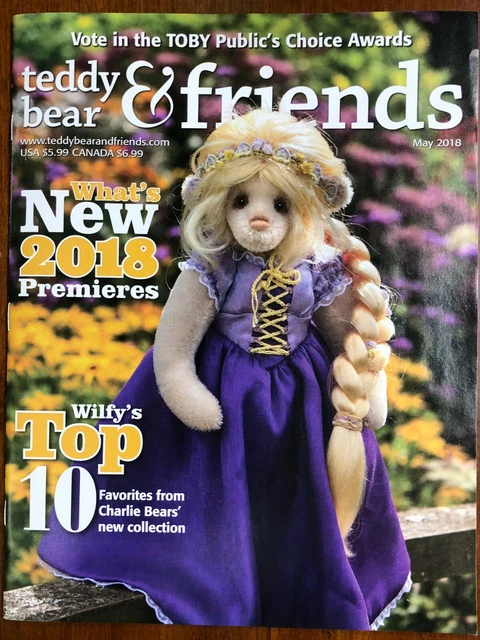 TEDDY BEAR AND Friends Magazine May 2018 Issue £4.48 - PicClick UK
