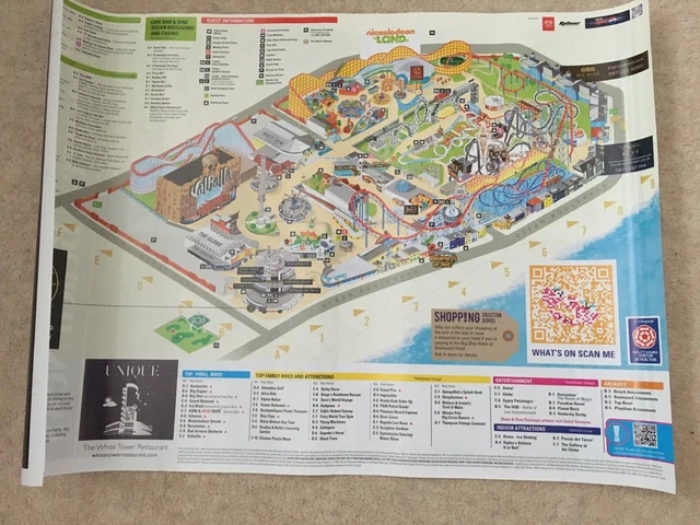 BLACKPOOL PLEASURE BEACH Park Guide/ Map Summer Edition 2022 EUR 1,78 ...