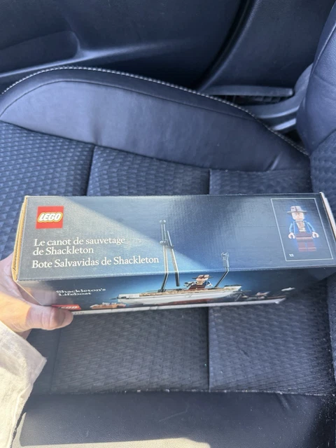 LEGO ICONS SHACKLETON'S Lifeboat 232 Pieces Building Set 40729 NEW IN ...