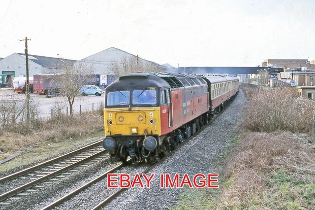 PHOTO CLASS 47 Loco No 47465 Colthrop 21St Feb 1980 £1.85 - PicClick UK