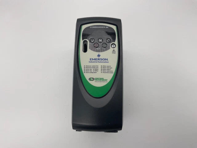 EMERSON CONTROL TECHNIQUES SKB3400075 0.75KW COMMANDER SK DRIVE, AC ...