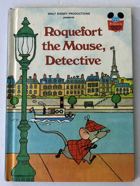 VINTAGE 1980 WALT Disney’s Roquefort The Mouse Detective (HC, Children ...