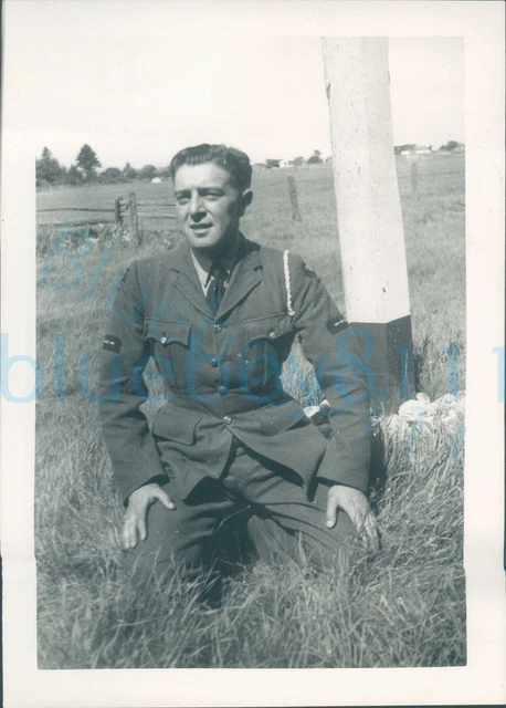 WW2 RAF AIRMAN photo Darr Aero Tech GA US 1941 Gaston Pilot $26.24 ...