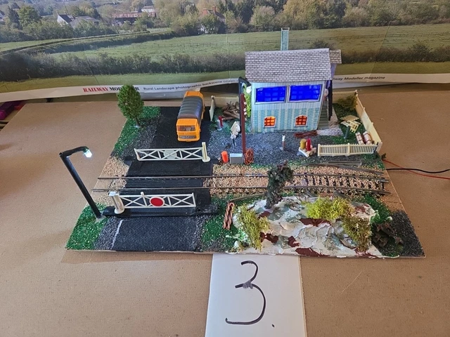 OO GAUGE MODEL railway diorama £25.50 - PicClick UK