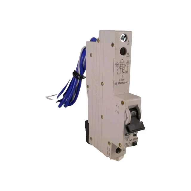 MK RCBO 20 Amp 30mA Typ B 20A Sentry B20 07935S 7935S EUR 28,74 ...