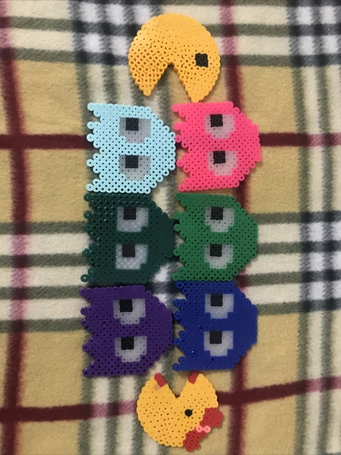 PERLER BEADS EMOJIS Pixel Art £4.80 - PicClick UK