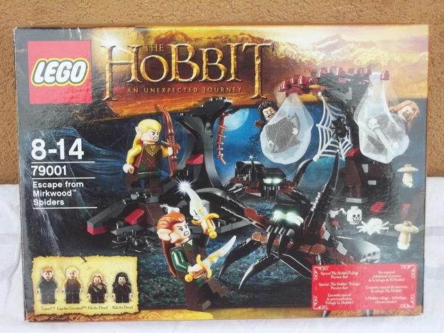 LEGO 79001 'ESCAPE From Mirkwood Spiders' Completo Istruzioni E Scatola ...