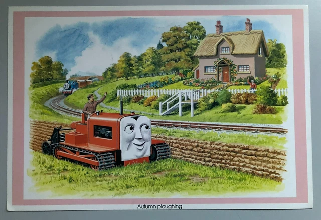 THOMAS THE TANK Engine, Spring Time in Sodor, Frameable Art Picture ...