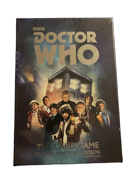 BBC DOCTOR WHO The Card Game Classic Doctors Edition Martin Wallace ...