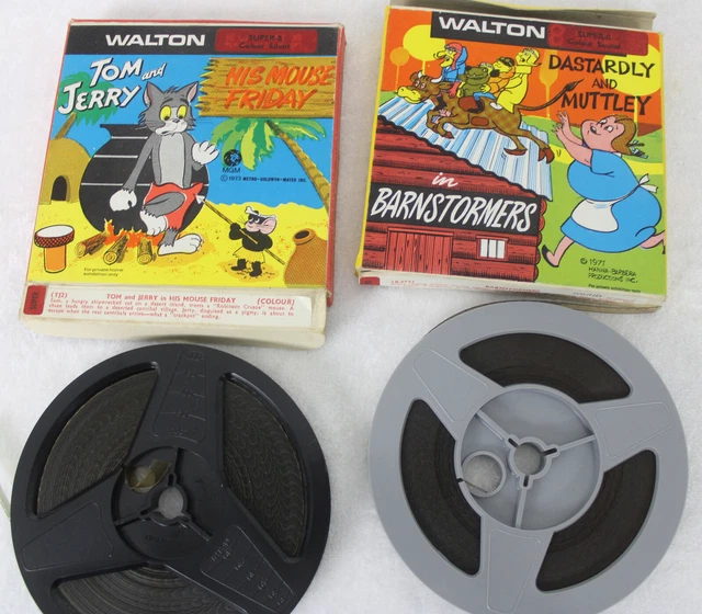 DASTARDLY & MUTTLEY,&BARNSTORMERS&, &Tom &Jerry Cartoon, Walton 8mm ...